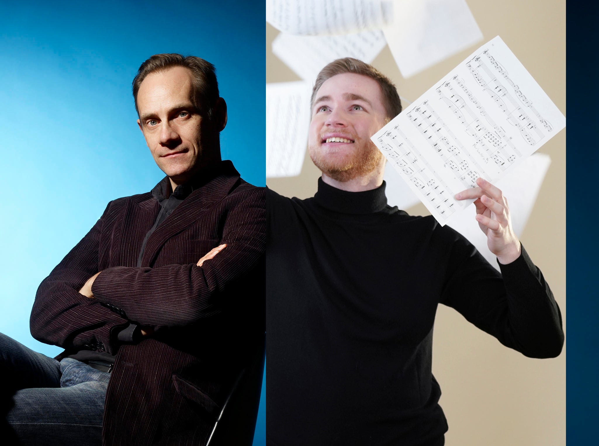 Alvin Vikman and Carl Unander-Scharin at the Baltic Sea Festival
